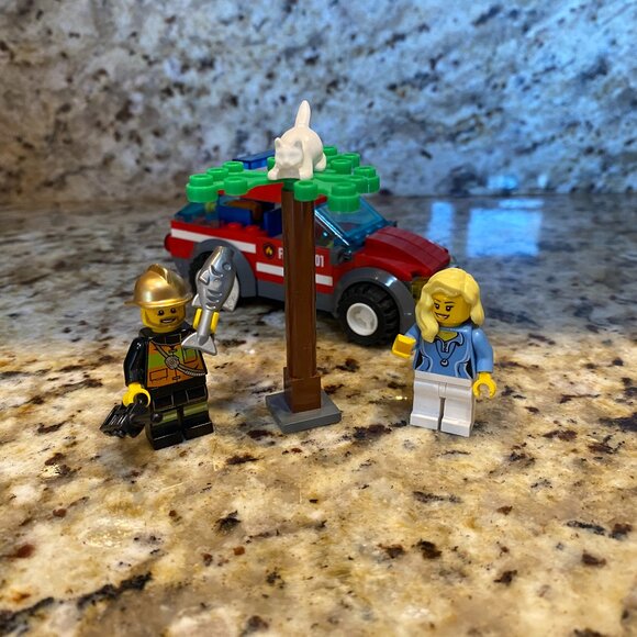 Lego | Toys | Lego City 600 Fire Chief Car 2013 Retired Complete | Poshmark